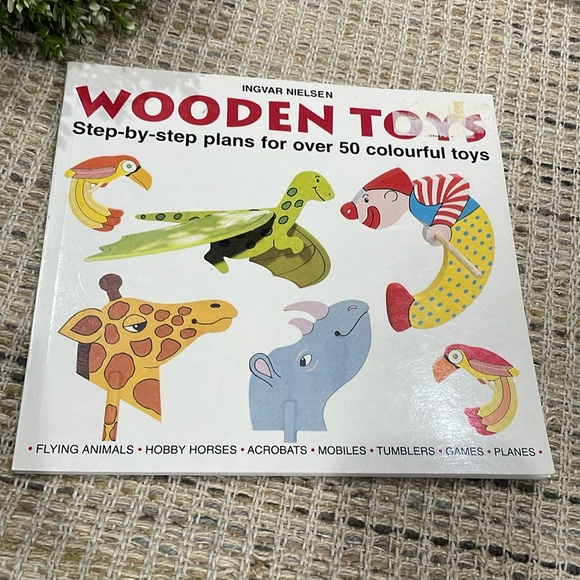 Other | Wooden Toys Book With Step By Step Plans For Making 5 Colorful ...
